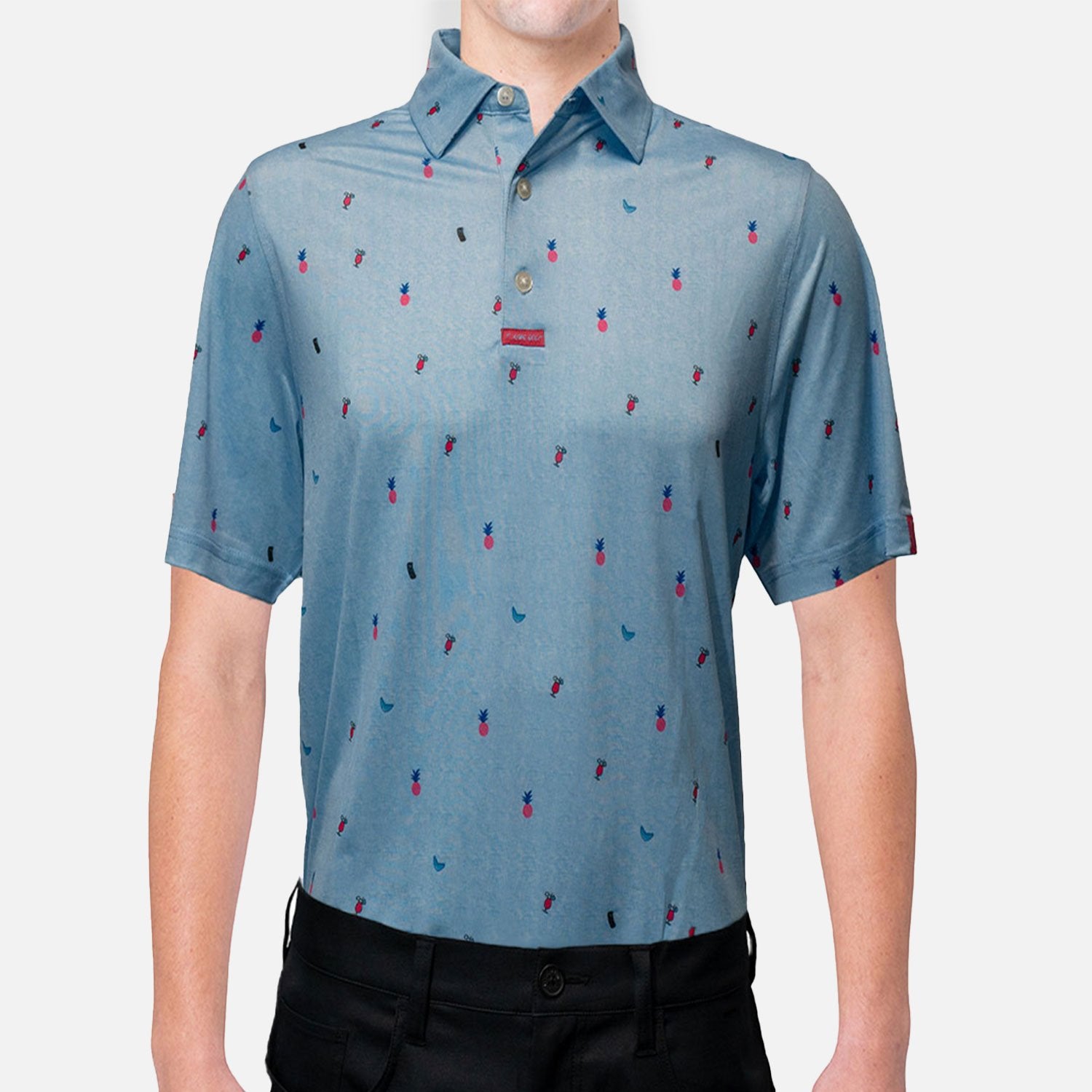 Golf Polos | 4-Way Stretch | Anti-Odor Fabric | F. King Golf