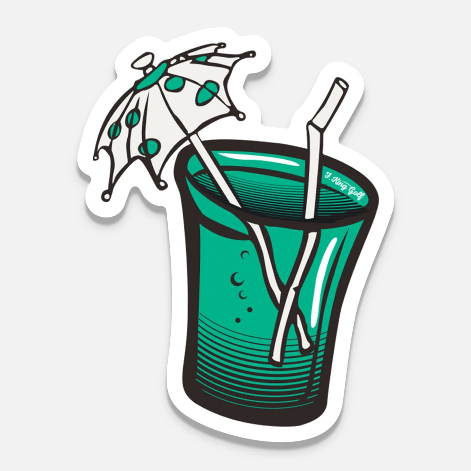 Golf Stickers | Golf Magnets | Vinyl | F. King Golf